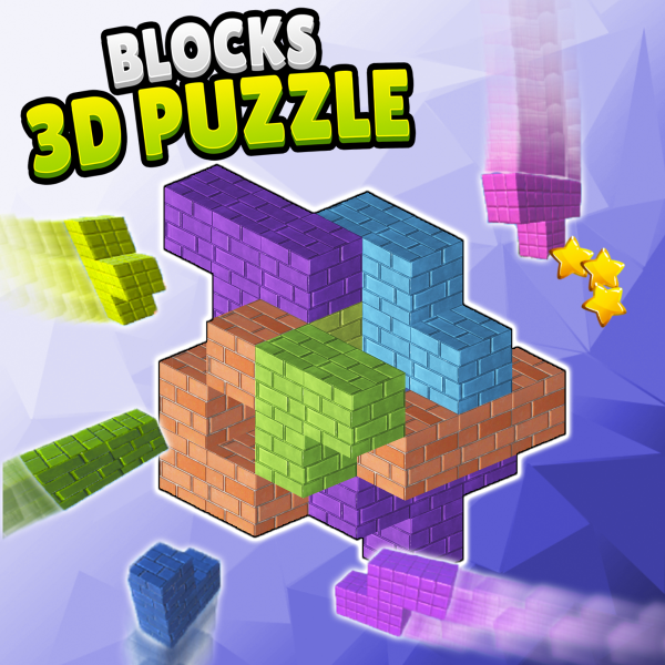 Brain health and 3D puzzles - Blocks 3D Puzzle App Free Android Game